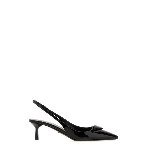 Prada | Shoes | Prada Patent Leather Slingback | Poshmark